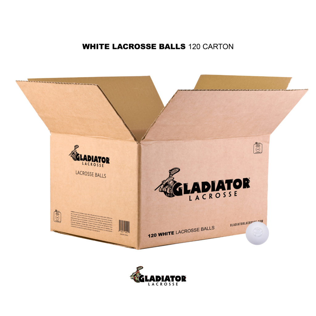 Gladiator Lacrosse® Pack of 3 Official Lacrosse Balls – Multicolor