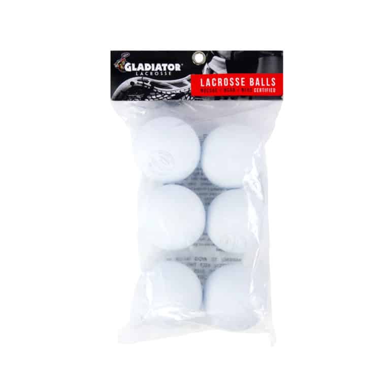 Gladiator Lacrosse® Pack of 3 Official Lacrosse Balls – Multicolor